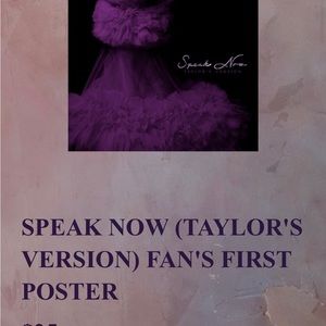 Taylor Swift | Art | Speak Now Taylors Version Spotify Exclusive Fans ...